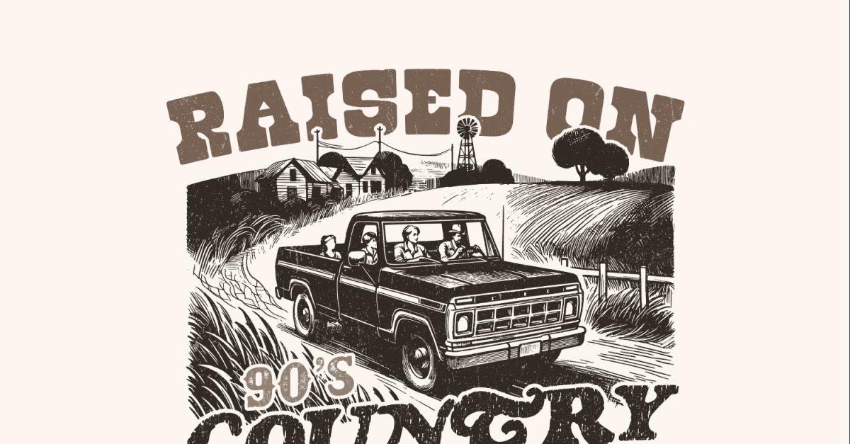 Élevé sur Country PNG des années 90, Télécharger, Western PNG ...