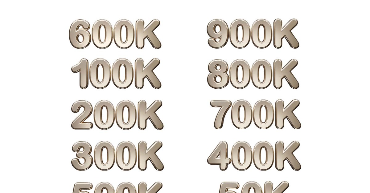 Follower text 3d rendering vector illustration