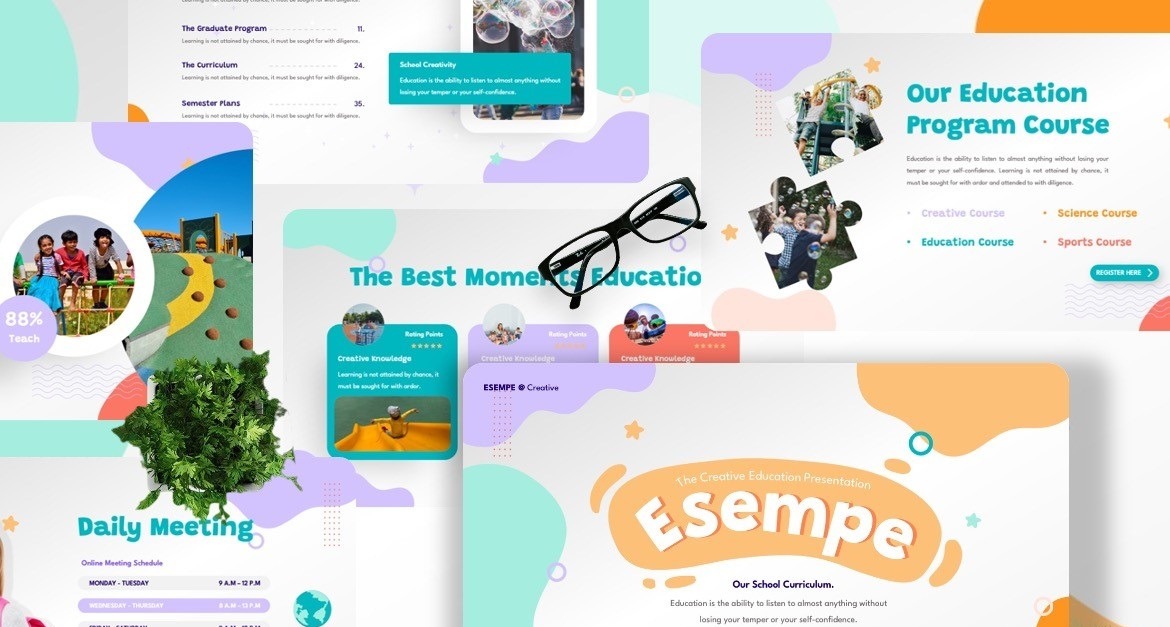 Esempe - Education Creative Googleslide Template