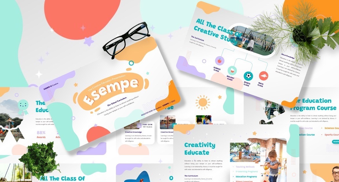 Esempe - Education Creative Powerpoint Template