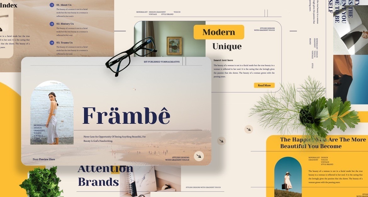 Frambe - Creative Brands Powerpoint Template