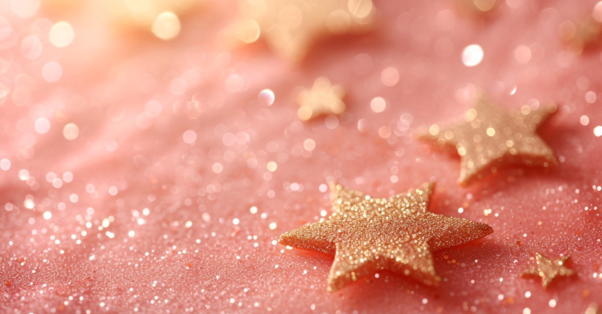 Birthday Background Golden Glitter 46 - TemplateMonster