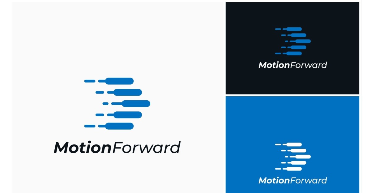 Fast Arrow Motion Digital Logo #430852 - TemplateMonster
