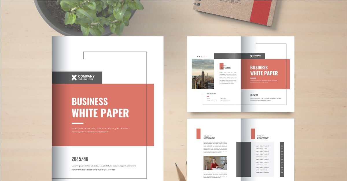 Design eines Whitepapers für Unternehmen oder einer Whitepaper ...