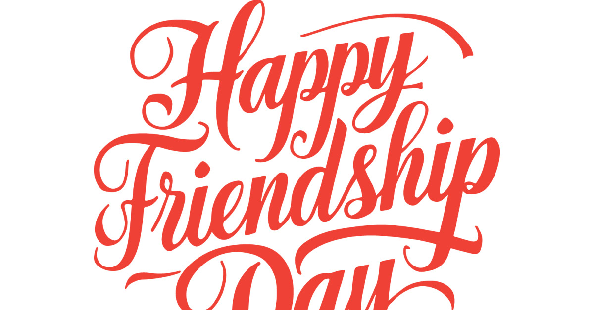Happy friend ship day design for t-shirt illustration