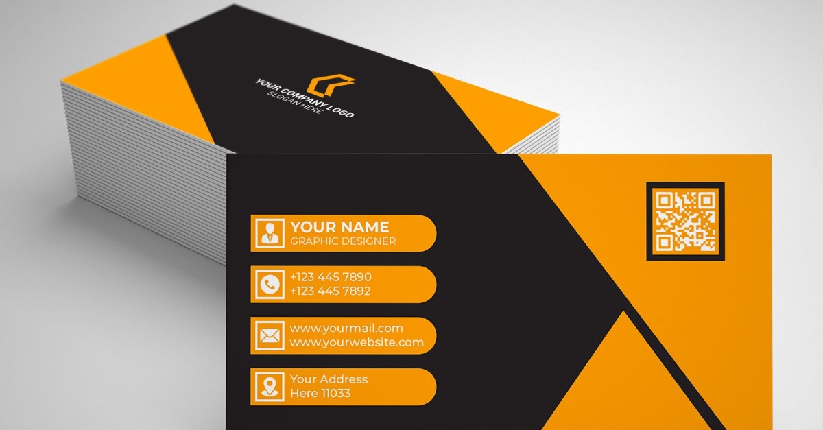 Creative Modern Business Card Layout Design - TemplateMonster