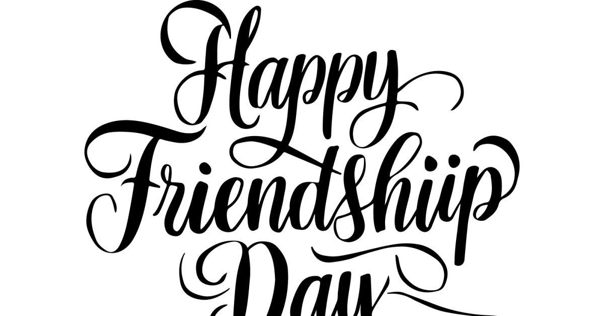 Happy friend ship day illustration art vector