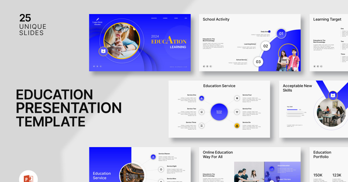 Education Powerpoint Presentation Template 2040