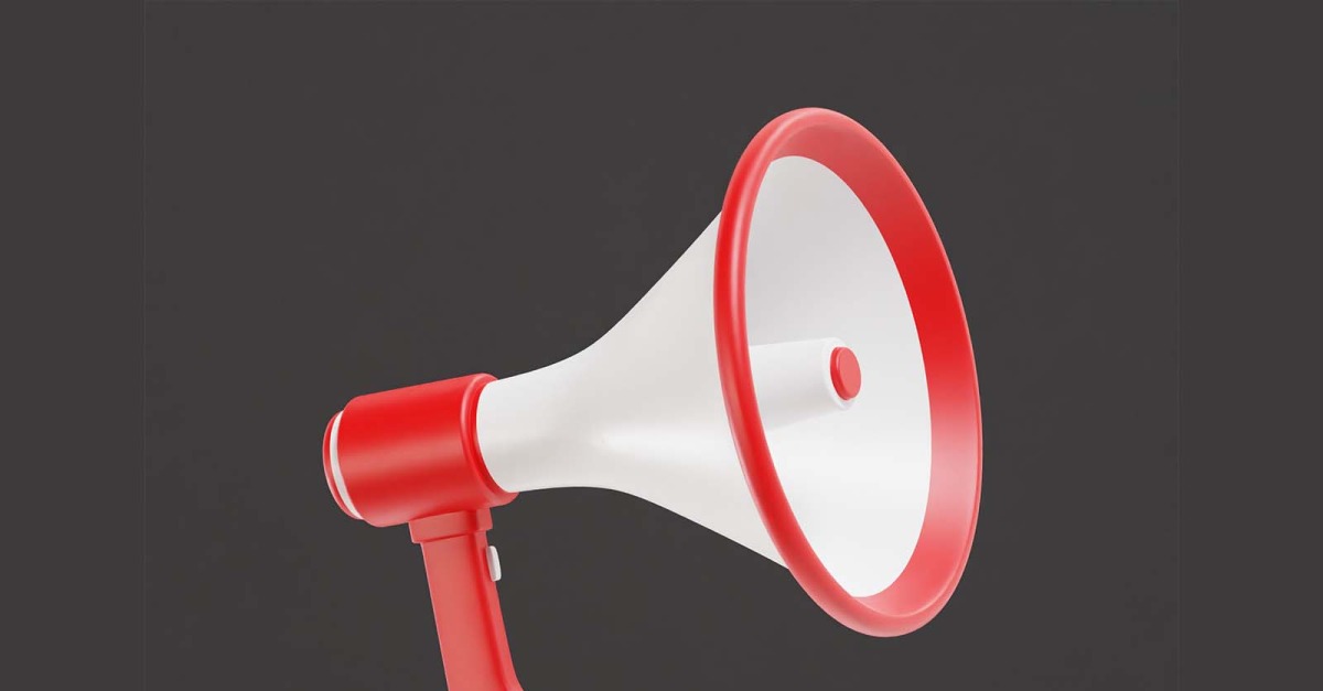Megaphone High quality 3d model #432373 - TemplateMonster