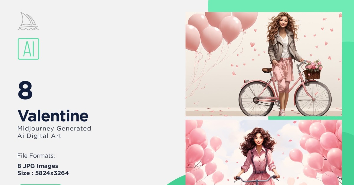 Celebra Decorado para el día de San Valentín Set V-11