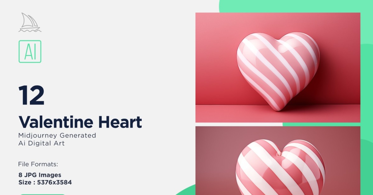 Celebra Decorado para el día de San Valentín Set V-12