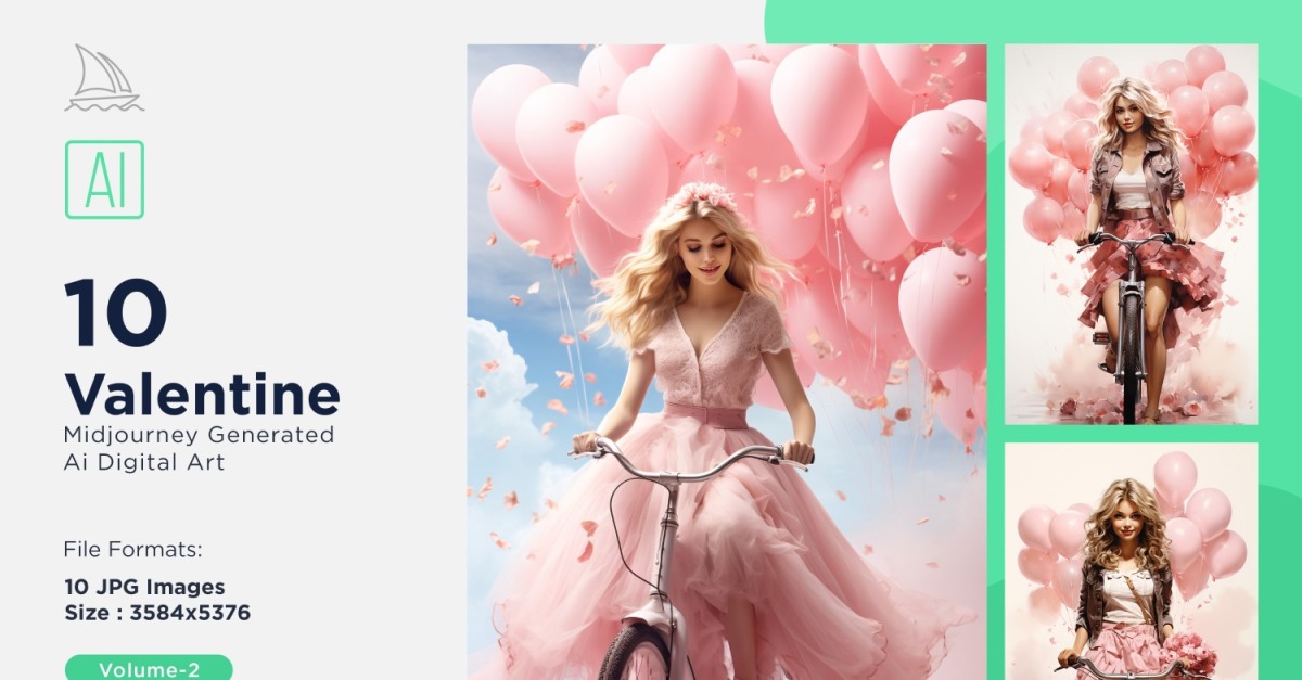 Celebra Decorado para el día de San Valentín Set V-2