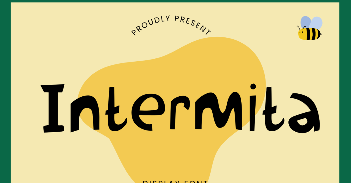 Intermita - Amazing Display Font #432897 - TemplateMonster
