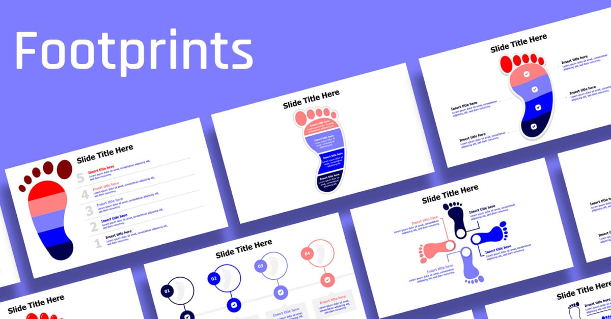 Business Footprint Infographic Ready to use - TemplateMonster