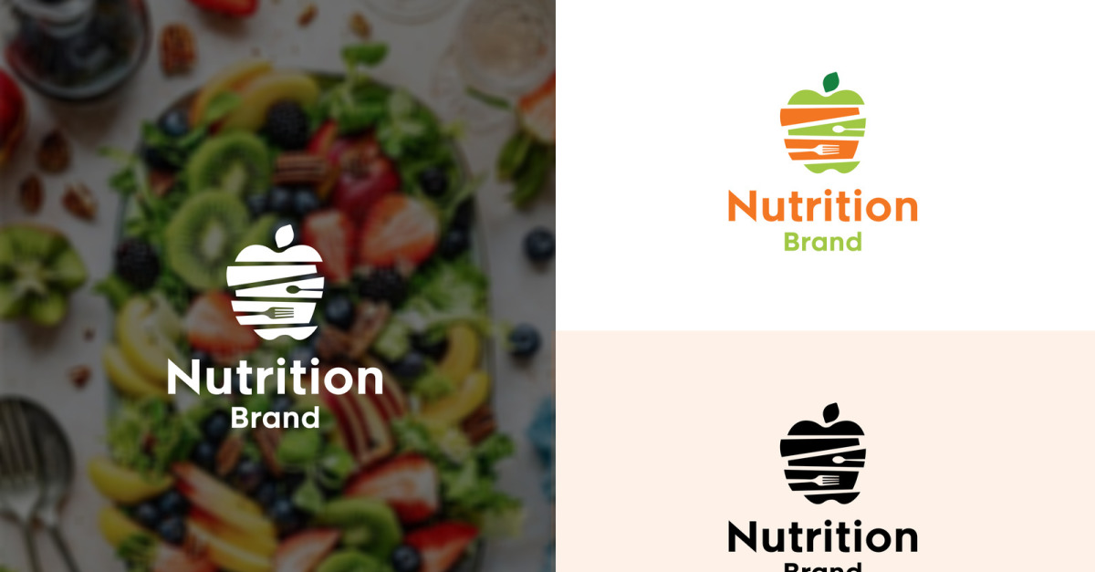 Healthy Nutrition Logo Template #432968 - TemplateMonster