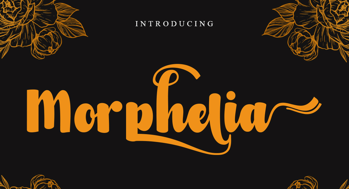 Morphelia Calligraphy Font #432910 - TemplateMonster