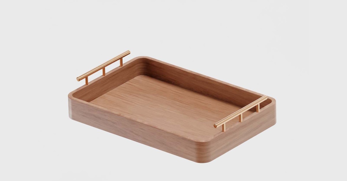 Tray High quality 3d model #432926 - TemplateMonster