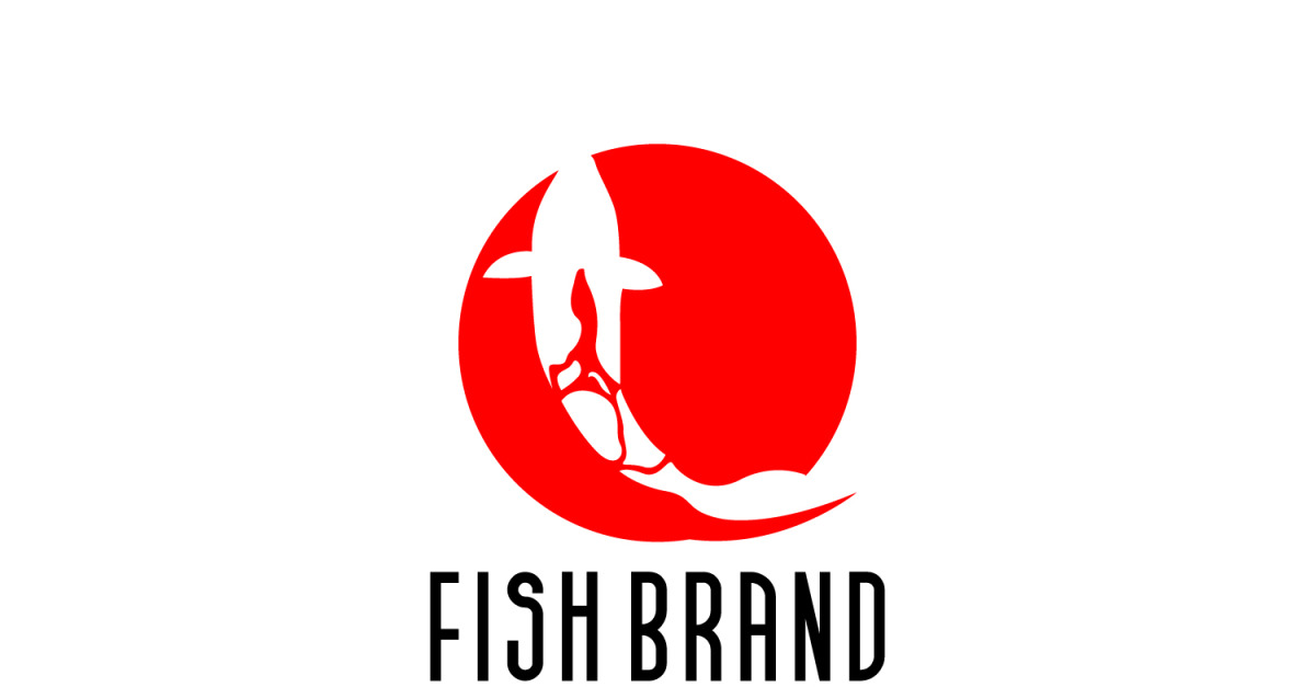 Koi Balık Logo Tasarımı Balık Akvaryumu BrandV18