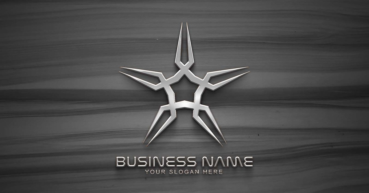 Professional Star Logo Design - tech- Brand Identity