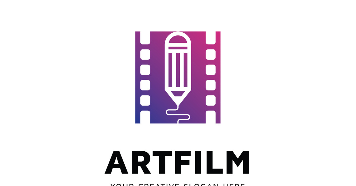 Art Film Logo Design Template #435148 - TemplateMonster