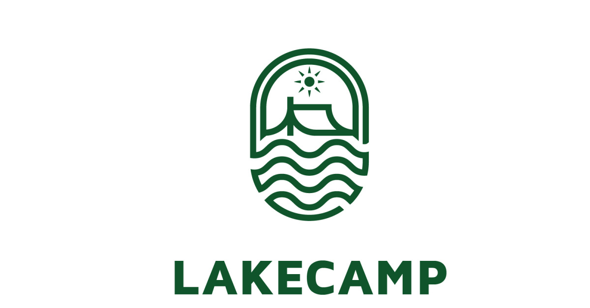 Lake Camp Logo Design Template #435327 - TemplateMonster