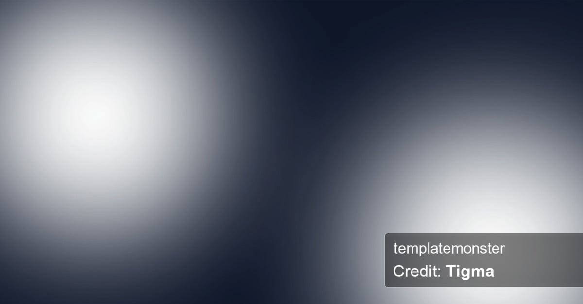 Minimalist Elegance: Dual Orb Animation - TemplateMonster