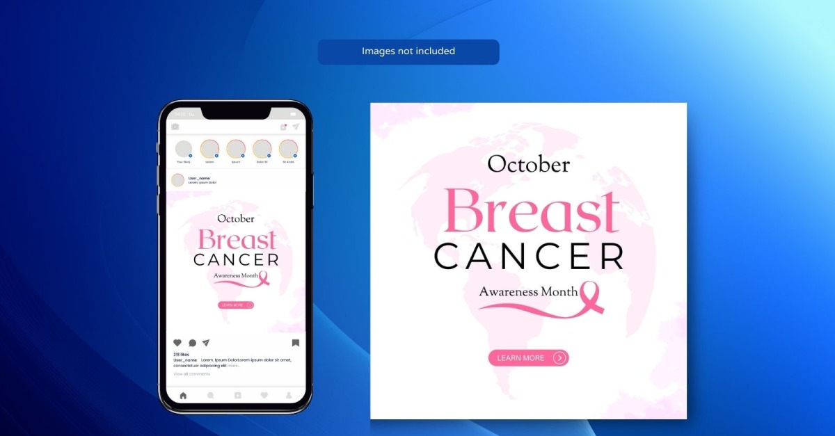 Clean Breast Cancer Awareness Month Social Media Post