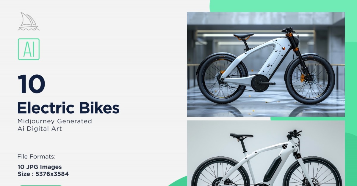 Vélos électriques électriques, ensemble de 14 vélos au design ...