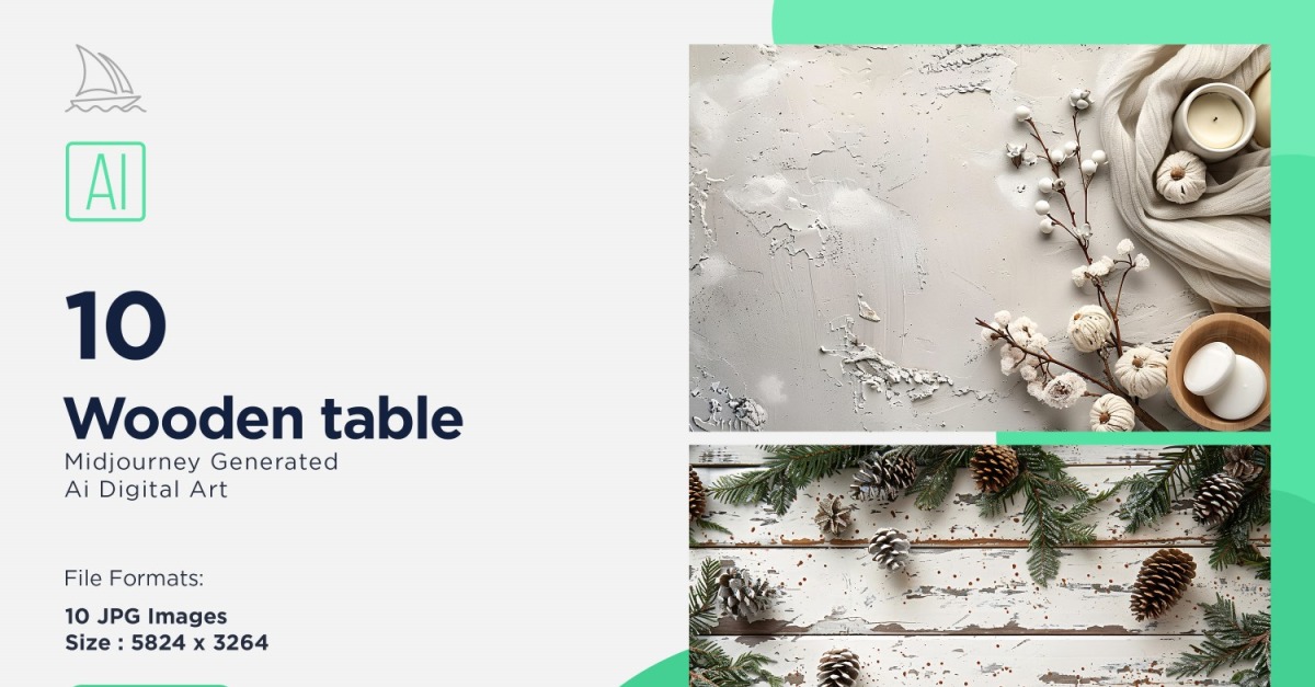 Mesa Flatlay Madera 10 Set 17 #437602 - TemplateMonster