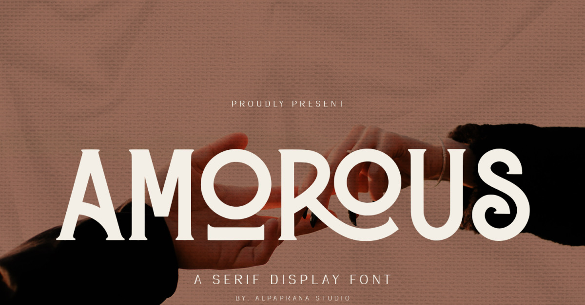 Amorous - Fuente de visualización Serif - TemplateMonster
