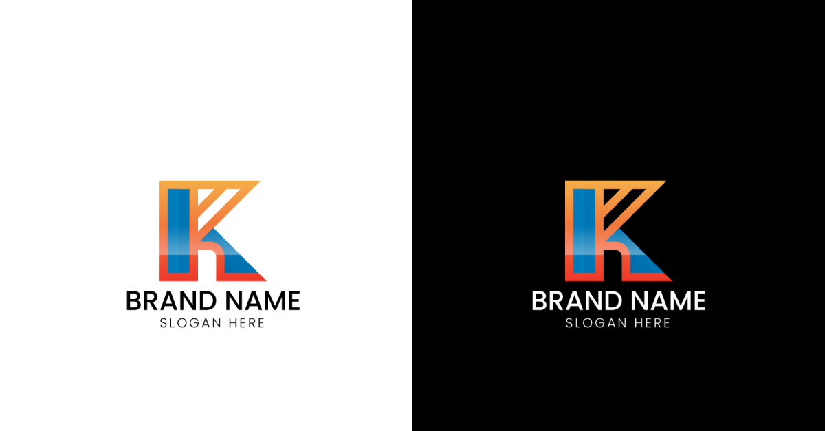 Letter K company logo-08-259 #438835 - TemplateMonster