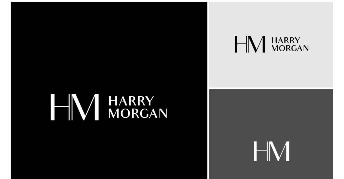 İlk Harf HM Lüks Logo #439832 - TemplateMonster