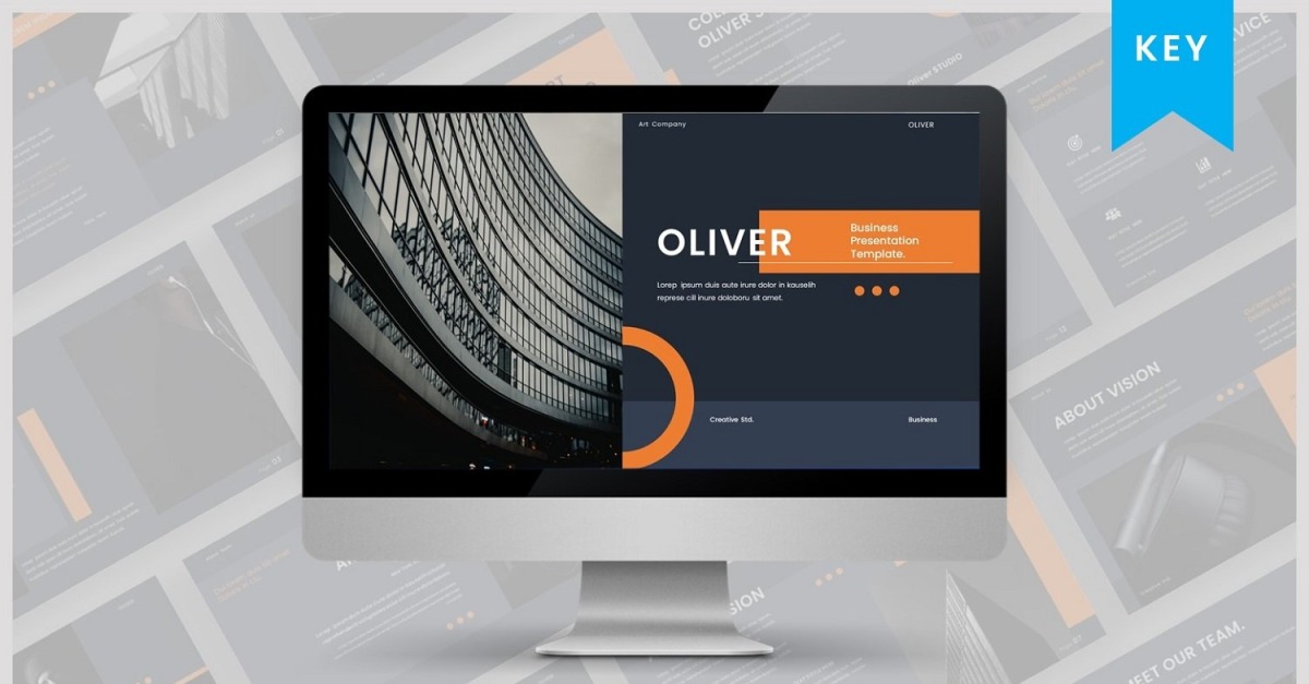 Oliver – Plantilla de presentación empresarial