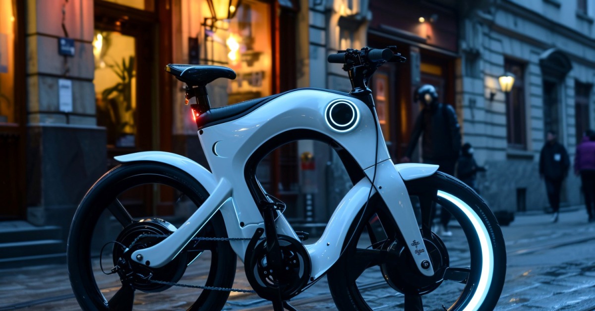 Electric E-Bikes, Bicycle Sleek Minimalist Design 34