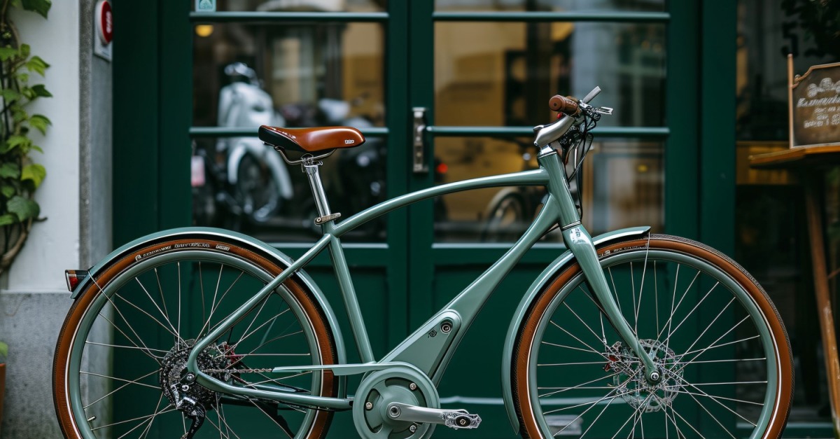 Electric E-Bikes, Bicycle Sleek Minimalist Design 44