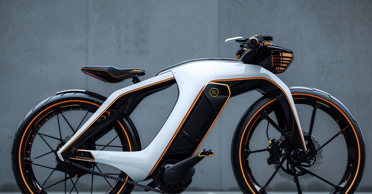 Electric E-Bikes, Bicycle Sleek Minimalist Design 106