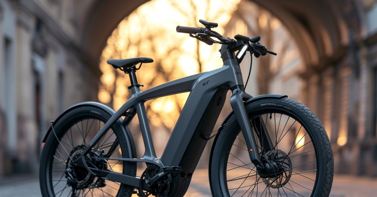 Electric E-Bikes, Bicycle Sleek Minimalist Design 126
