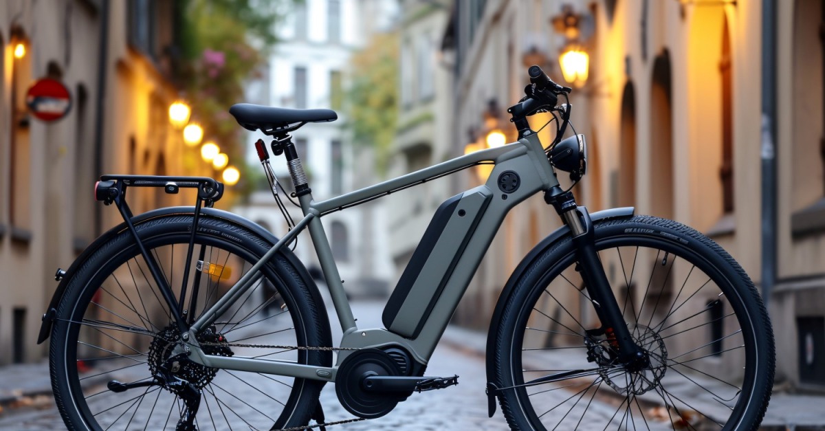 Electric E-Bikes, Bicycle Sleek Minimalist Design 132