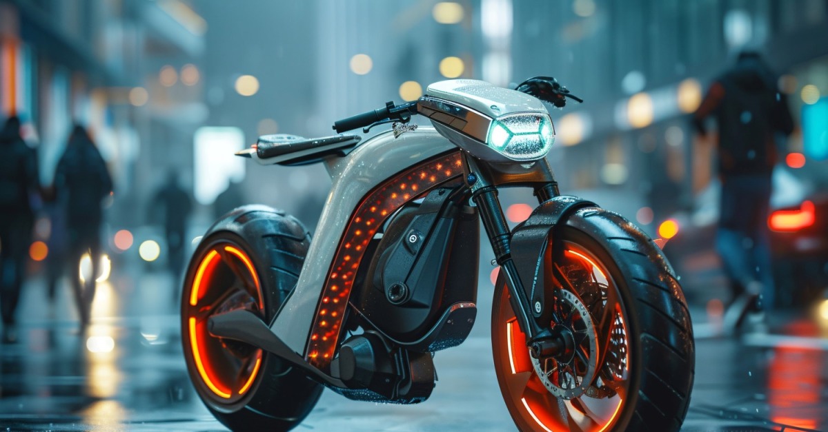 Electric E-Bikes, Bicycle Sleek Minimalist Design 62