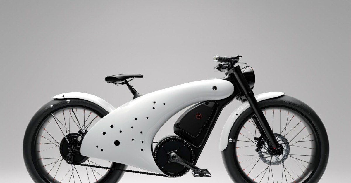 Electric E-Bikes, Bicycle Sleek Minimalist Design 190