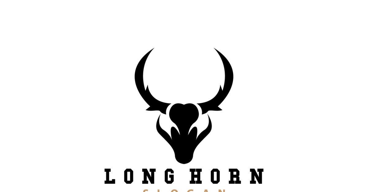 Logo Long Horn Ranch du Texas V1 #441795 - TemplateMonster