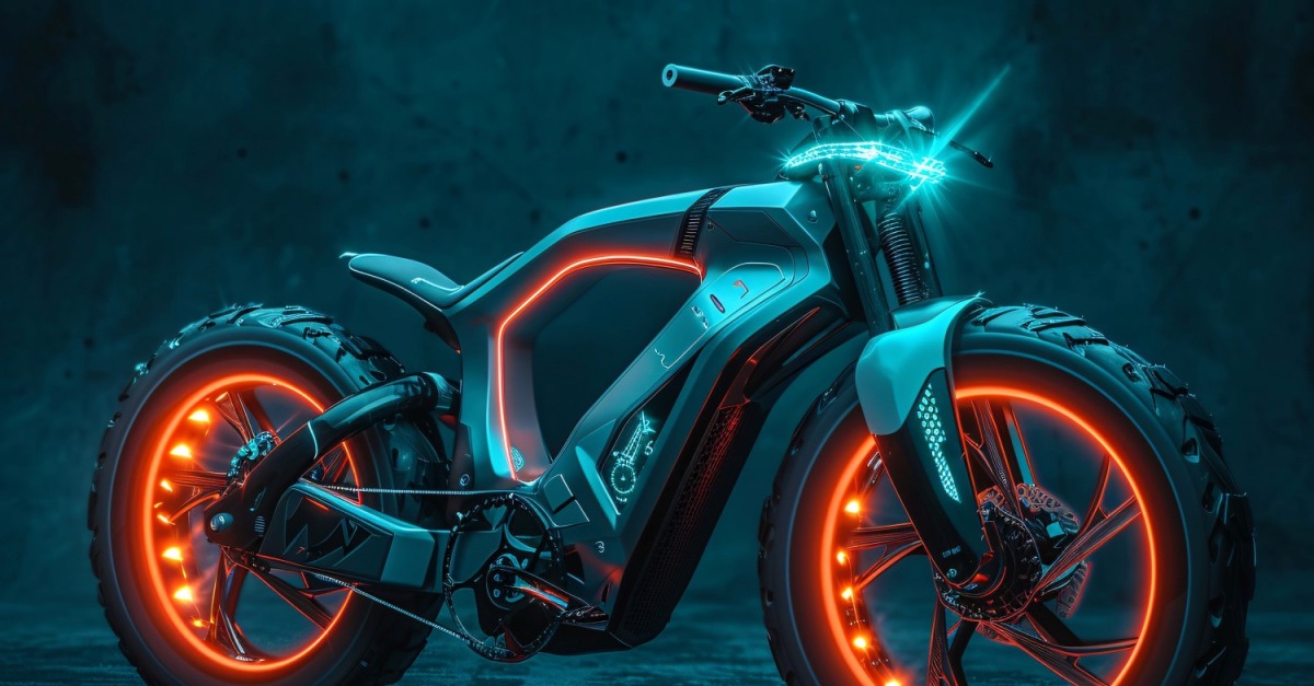 Electric E-Bikes, Bicycle Sleek Minimalist Design 220