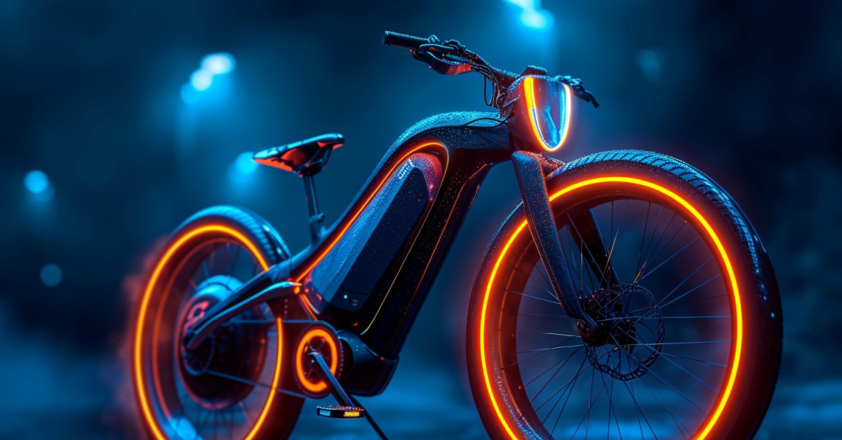 Electric E-Bikes, Bicycle Sleek Minimalist Design 226