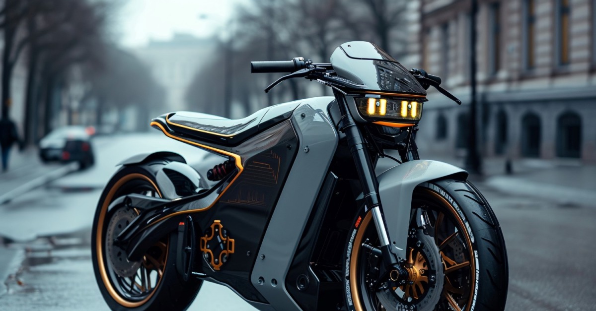 Electric E-Bikes, Bicycle Sleek Minimalist Design 286