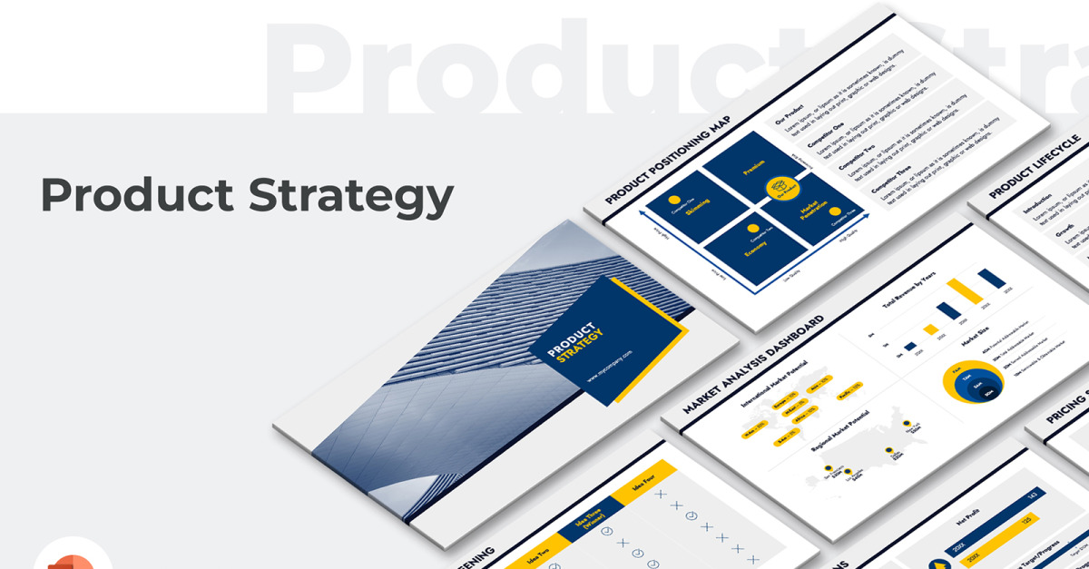 Présentation PowerPoint sur la stratégie produit