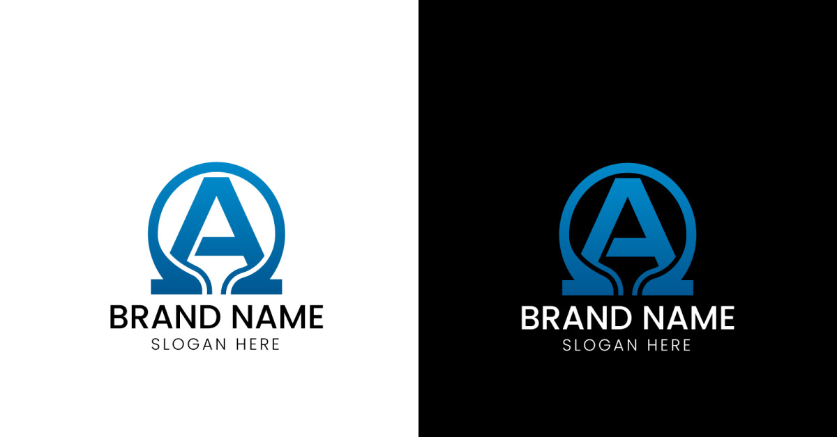Letter A company logo-08-300 #442536 - TemplateMonster