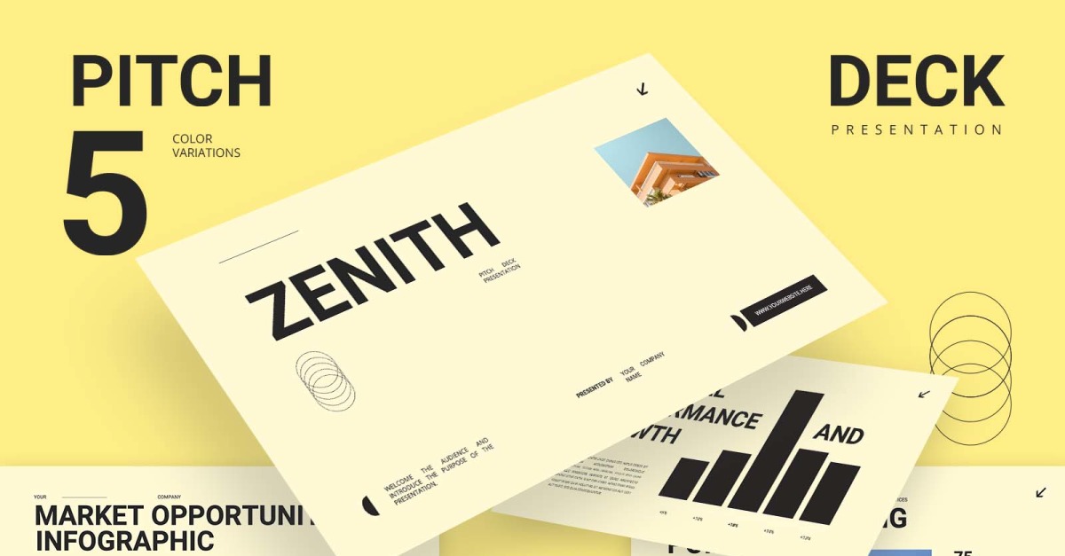 Zenith - Plantilla de PowerPoint para presentación de proyectos