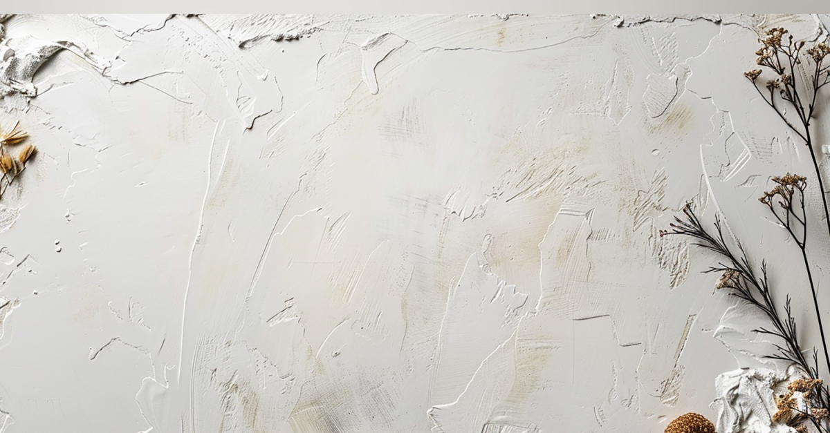 Festive autumn White Plaster wall With leaves Branches. 65