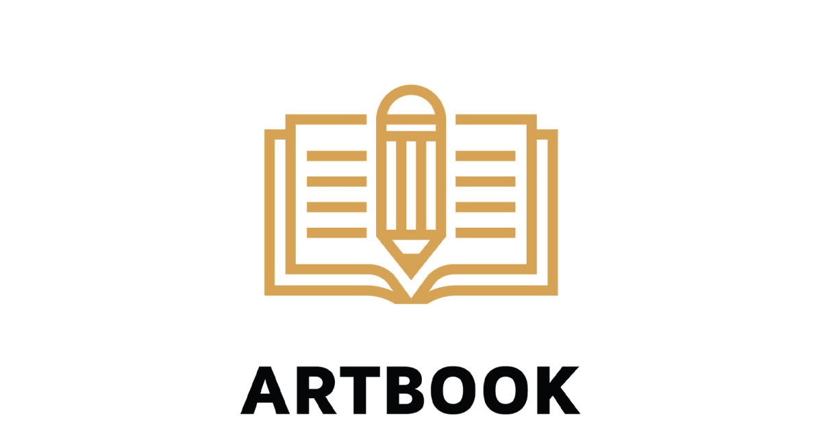 Art Book Logo Design Template #442917 - TemplateMonster