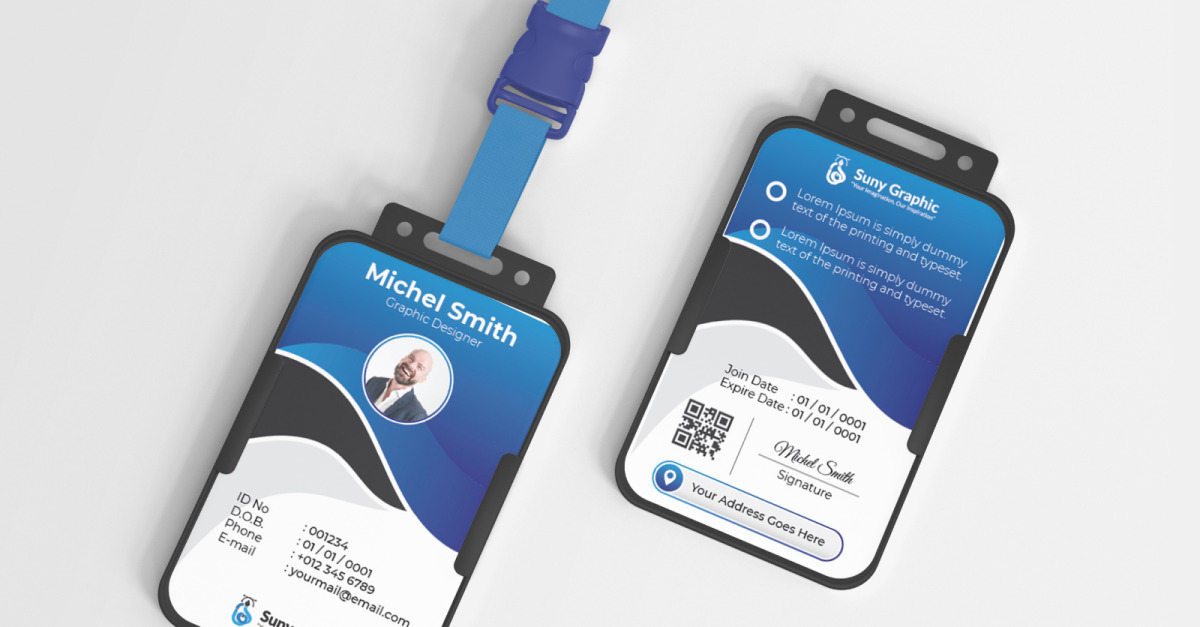 Corporate Multipurpose ID Card Design Template